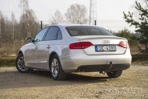 Grey Audi A4 2008 in Riga, with an engine capacity of 2.00 L and mileage of 448 thousand km for 5490 €, photo 5 on AUTOMOTO.COM.LV