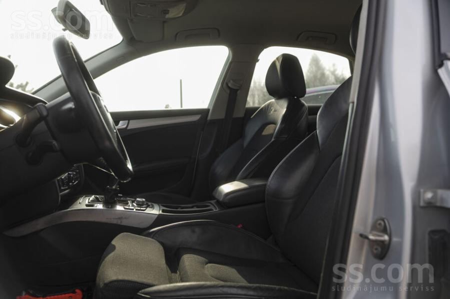 Grey Audi A4 2008 in Riga, with an engine capacity of 2.00 L and mileage of 448 thousand km for 5490 €, photo 9 on AUTOMOTO.COM.LV