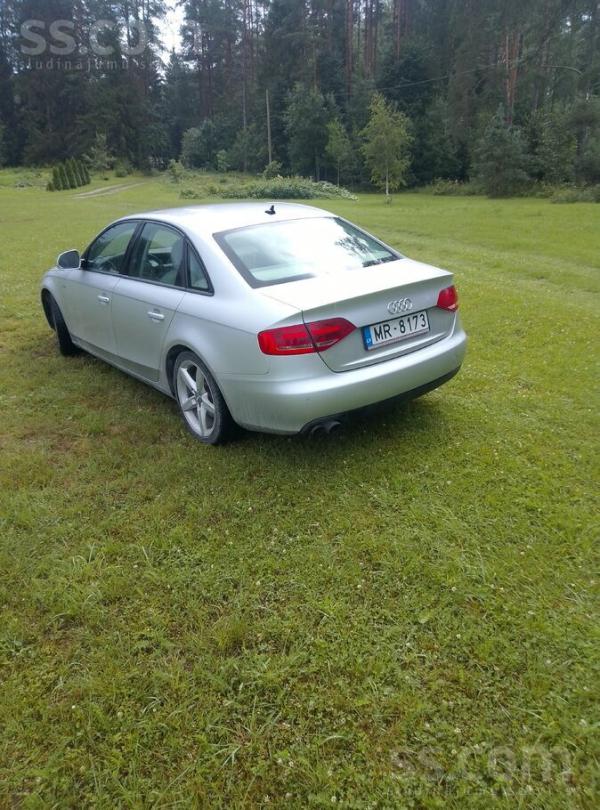 Grey Audi A4 2008 in Riga, with an engine capacity of 1.80 L and mileage of 180 thousand km for 4900 €, photo 2 on AUTOMOTO.COM.LV
