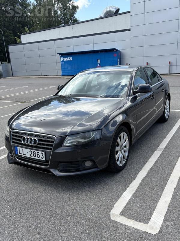 Pelēks Audi A4 2008 Rīga, ar dzinēja tilpumu 2.70 L un nobraukumu 302 tūkst. km par 3700 €, foto 2 vietnē AUTOMOTO.COM.LV