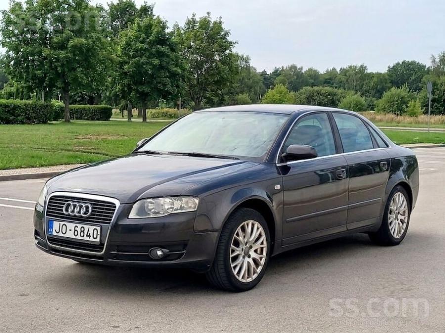 Серый Ауди А4 2008 в Рига, объемом двигателя 1.60 л и пробегом 0 тыс. км за 1790 €, фото 3 на AUTOMOTO.COM.LV