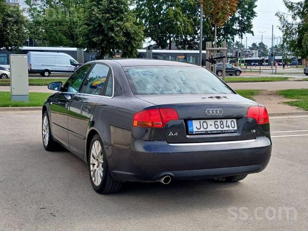 Pelēks Audi A4 2008 Rīga, ar dzinēja tilpumu 1.60 L un nobraukumu 0 tūkst. km par 1790 €, foto 3 vietnē AUTOMOTO.COM.LV