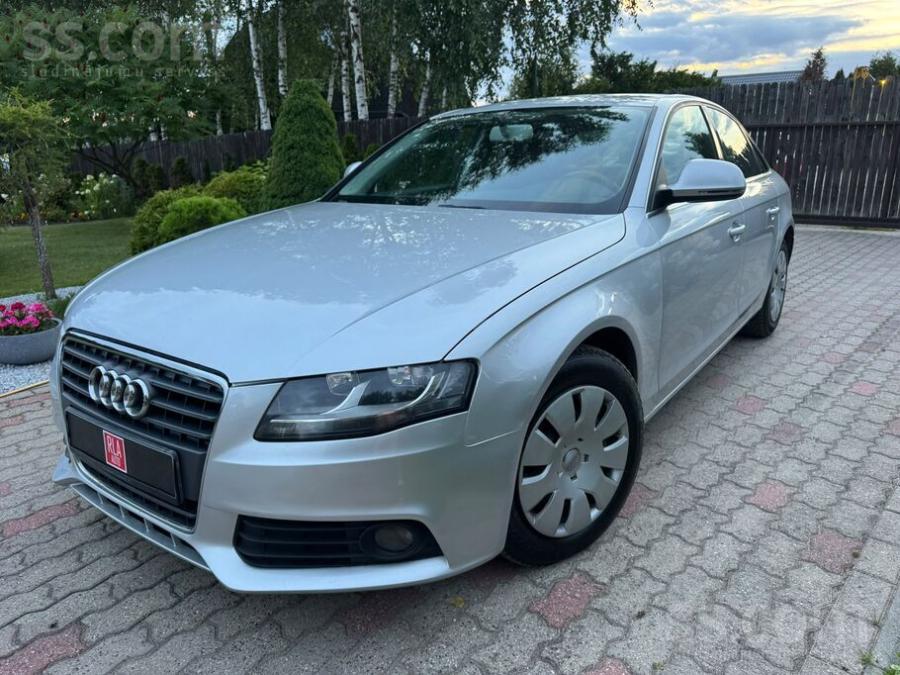 Grey Audi A4 2008 in Ogre, with an engine capacity of 1.80 L and mileage of 219 thousand km for 3770 €, photo 1 on AUTOMOTO.COM.LV