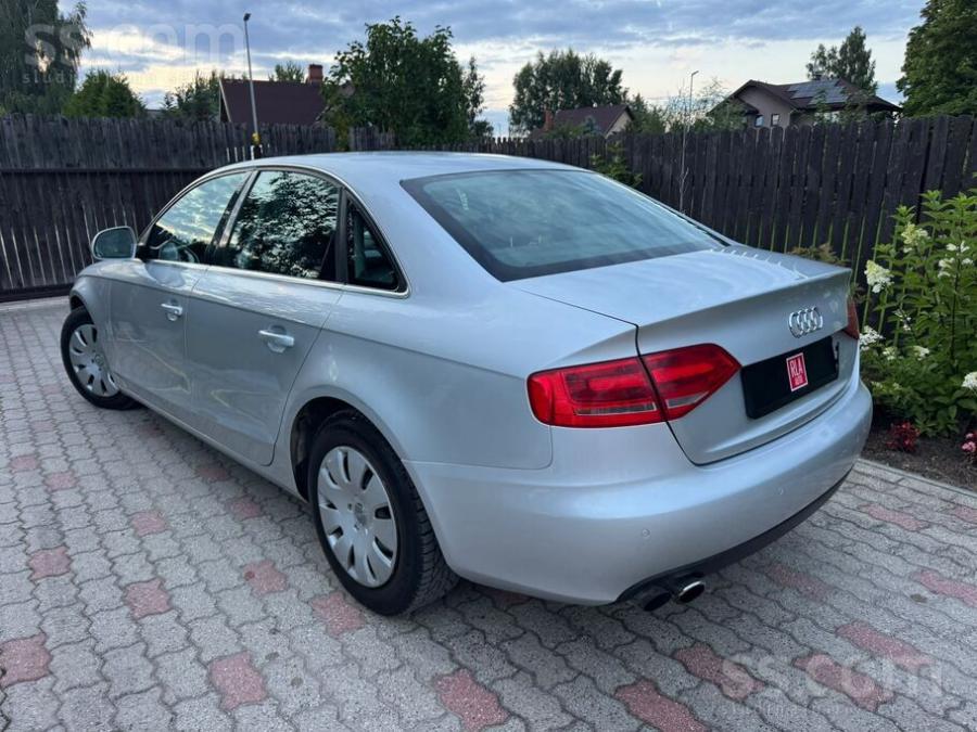 Grey Audi A4 2008 in Ogre, with an engine capacity of 1.80 L and mileage of 219 thousand km for 3770 €, photo 7 on AUTOMOTO.COM.LV