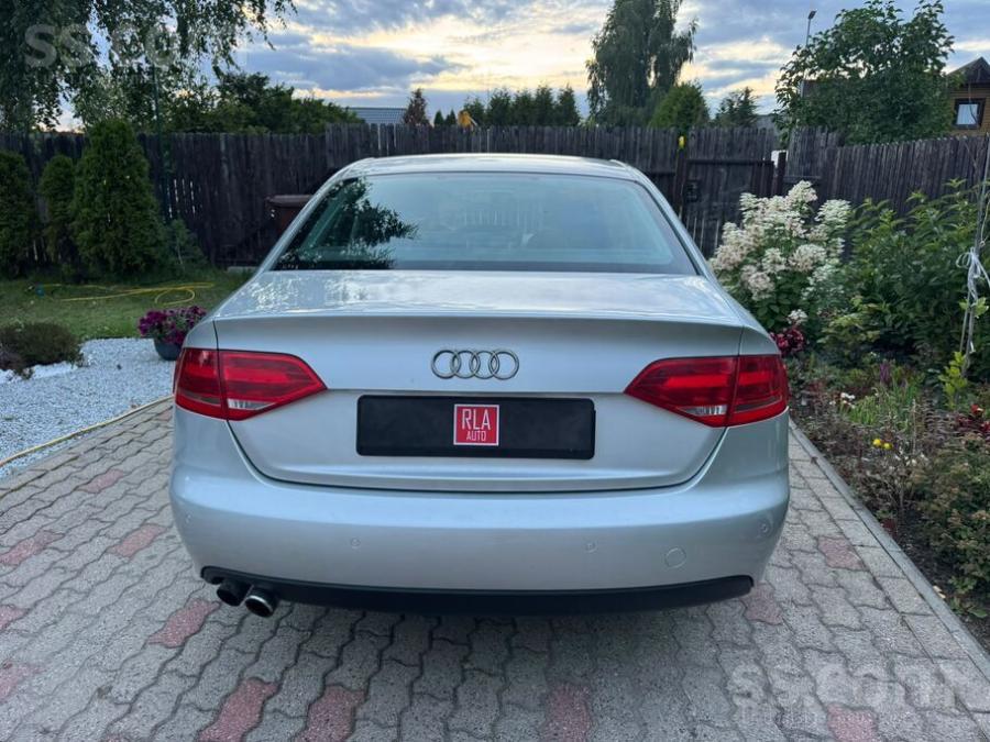Grey Audi A4 2008 in Ogre, with an engine capacity of 1.80 L and mileage of 219 thousand km for 3770 €, photo 8 on AUTOMOTO.COM.LV