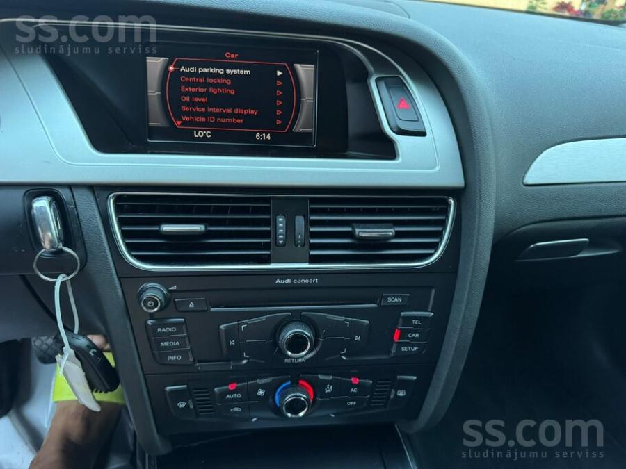 Grey Audi A4 2008 in Ogre, with an engine capacity of 1.80 L and mileage of 219 thousand km for 3770 €, photo 18 on AUTOMOTO.COM.LV