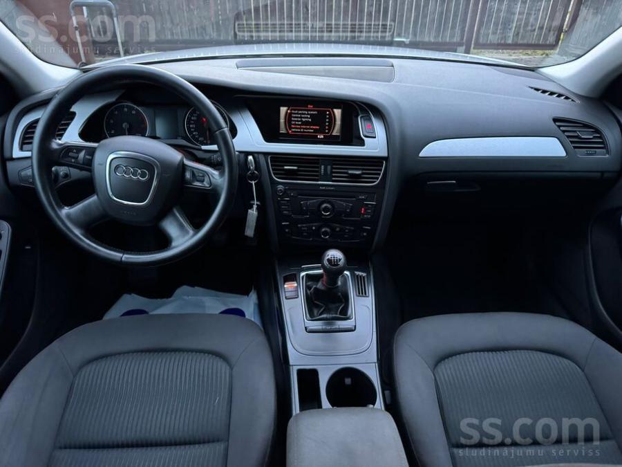 Grey Audi A4 2008 in Ogre, with an engine capacity of 1.80 L and mileage of 219 thousand km for 3770 €, photo 19 on AUTOMOTO.COM.LV