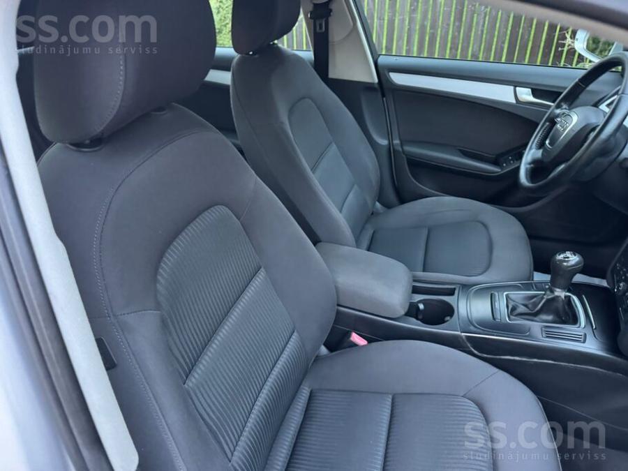 Grey Audi A4 2008 in Ogre, with an engine capacity of 1.80 L and mileage of 219 thousand km for 3770 €, photo 21 on AUTOMOTO.COM.LV