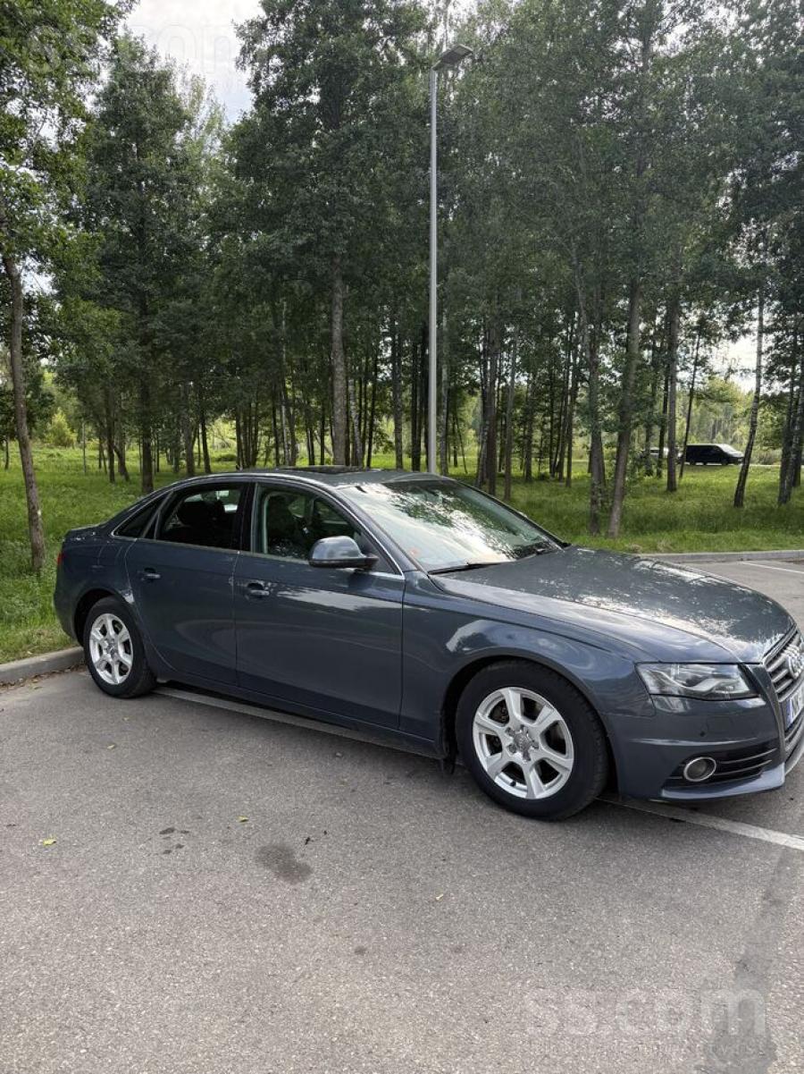 Grey Audi A4 2008 in Daugavpils, with an engine capacity of 2.00 L and mileage of 262 thousand km for 4800 €, photo 3 on AUTOMOTO.COM.LV