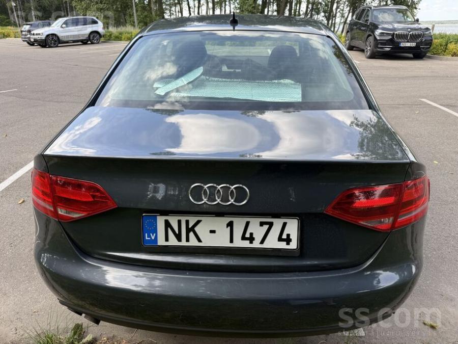 Grey Audi A4 2008 in Daugavpils, with an engine capacity of 2.00 L and mileage of 262 thousand km for 4800 €, photo 4 on AUTOMOTO.COM.LV