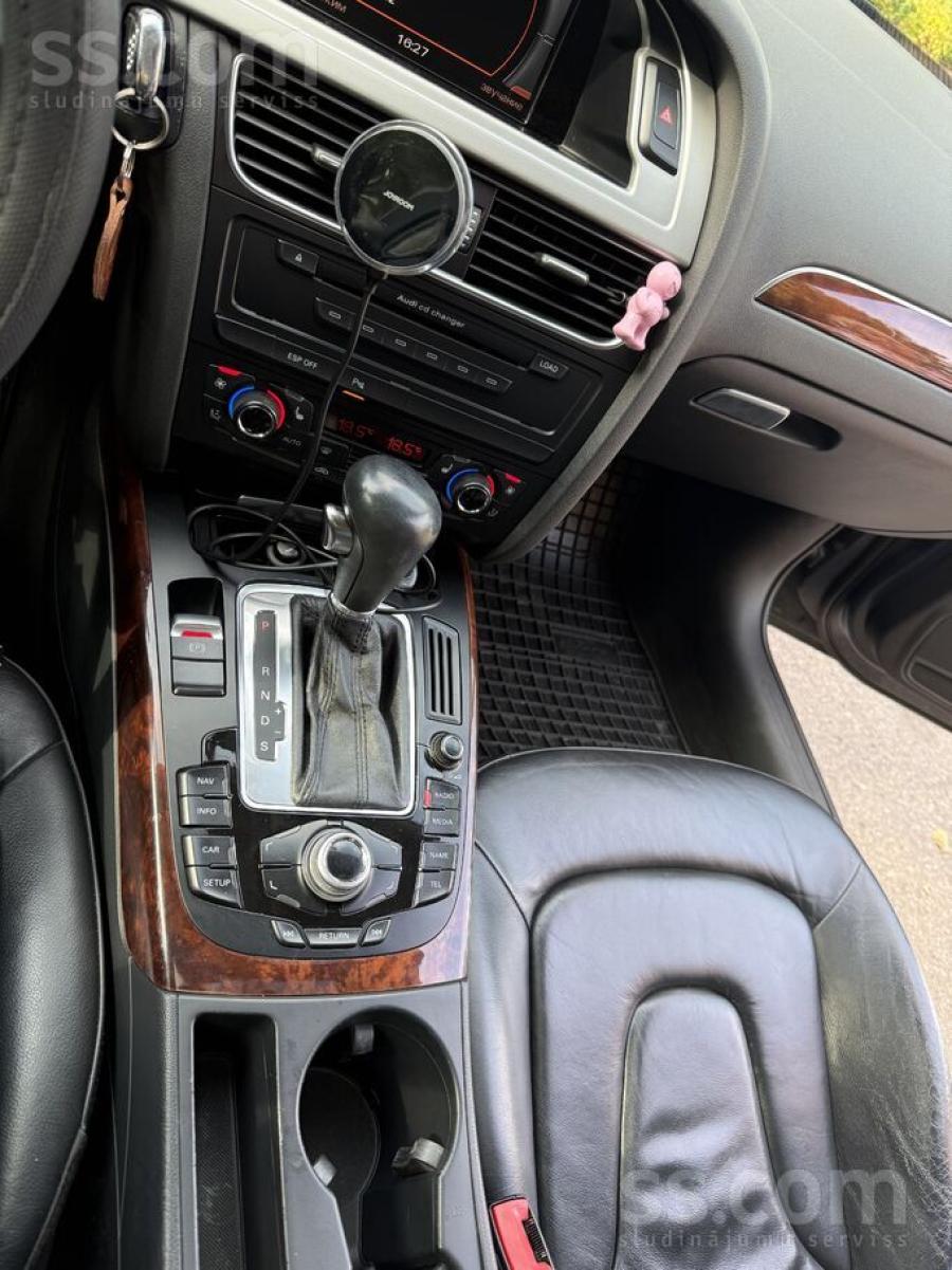 Grey Audi A4 2008 in Daugavpils, with an engine capacity of 2.00 L and mileage of 262 thousand km for 4800 €, photo 6 on AUTOMOTO.COM.LV