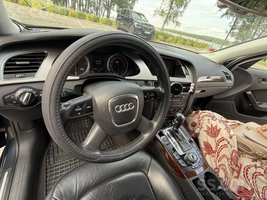 Grey Audi A4 2008 in Daugavpils, with an engine capacity of 2.00 L and mileage of 262 thousand km for 4800 €, photo 18 on AUTOMOTO.COM.LV