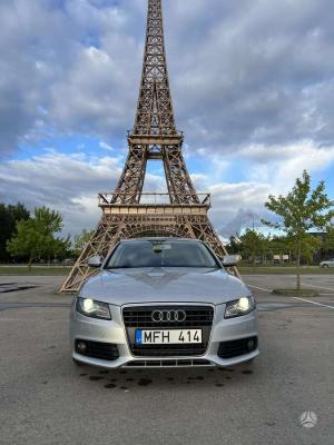 Pelēks Audi A4 2008 Mažeikiai, ar dzinēja tilpumu 1.97 L un nobraukumu 274 tūkst. km par 4700 €, foto  vietnē AUTOMOTO.COM.LV