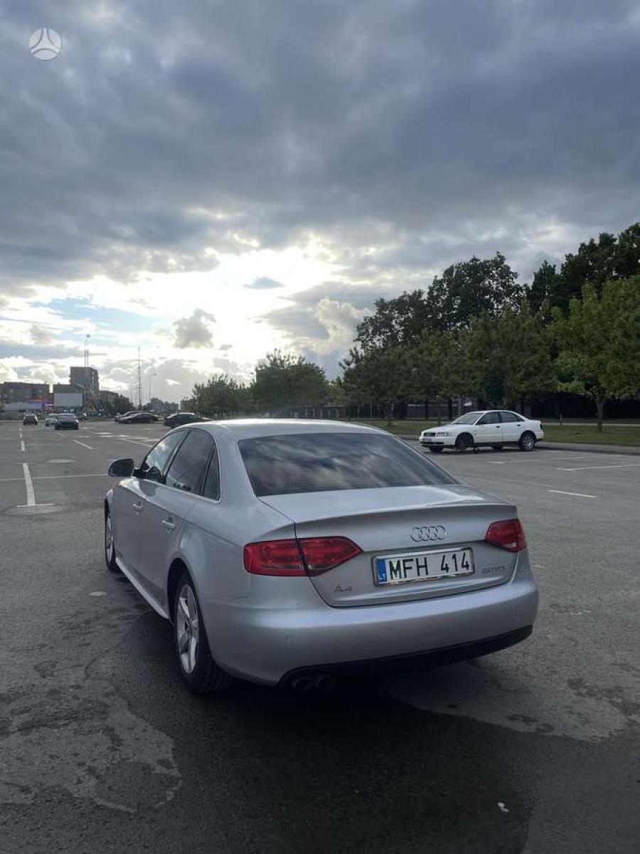 Pelēks Audi A4 2008 Mažeikiai, ar dzinēja tilpumu 1.97 L un nobraukumu 274 tūkst. km par 4700 €, foto 6 vietnē AUTOMOTO.COM.LV
