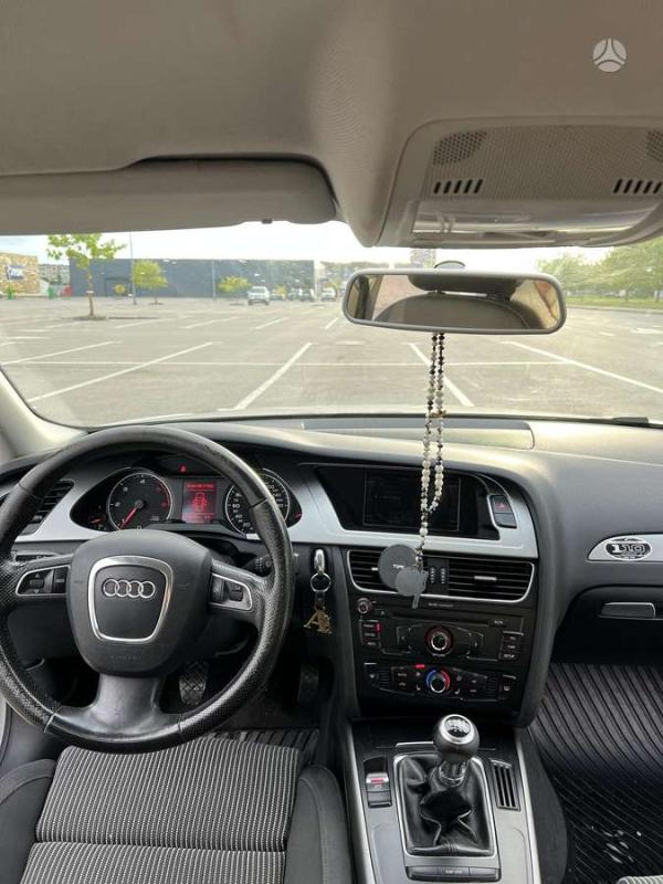 Pelēks Audi A4 2008 Mažeikiai, ar dzinēja tilpumu 1.97 L un nobraukumu 274 tūkst. km par 4700 €, foto 7 vietnē AUTOMOTO.COM.LV