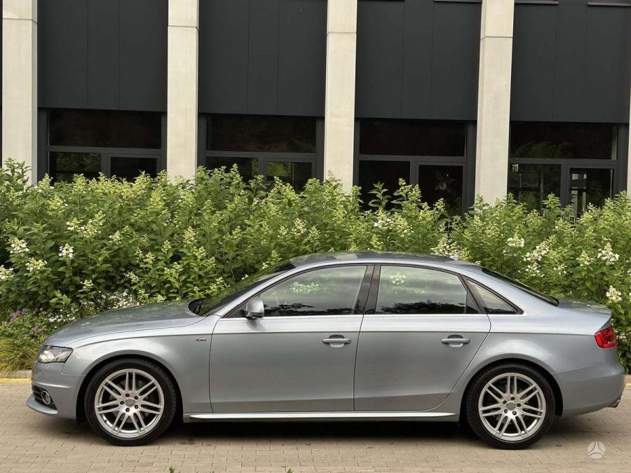 Серый Ауди А4 2008 в Вильнюс, объемом двигателя 1.98 л и пробегом 255 тыс. км за 5950 €, фото 4 на AUTOMOTO.COM.LV
