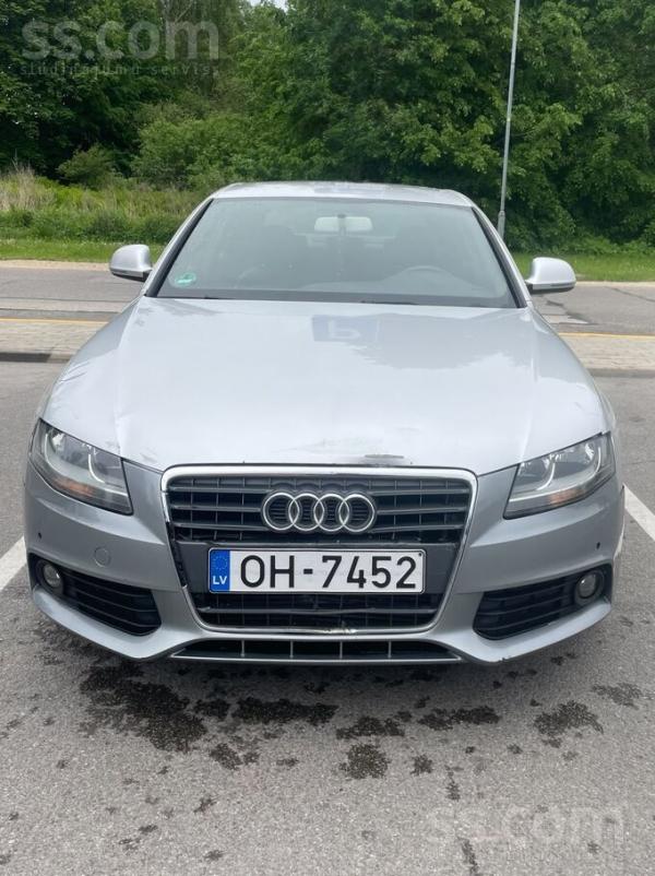 Pelēks Audi A4 2008 Rīga, ar dzinēja tilpumu 1.80 L un nobraukumu 165 tūkst. km par 3700 €, foto 1 vietnē AUTOMOTO.COM.LV