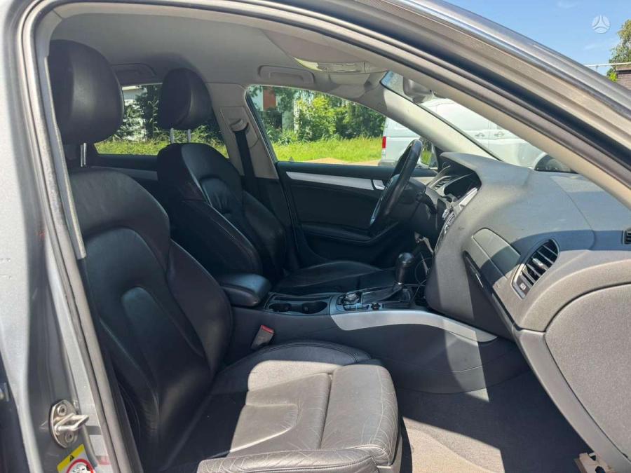 Grey Audi A4 2008 in Vilnius, with an engine capacity of 2.70 L and mileage of 366 thousand km for 3900 €, photo 9 on AUTOMOTO.COM.LV