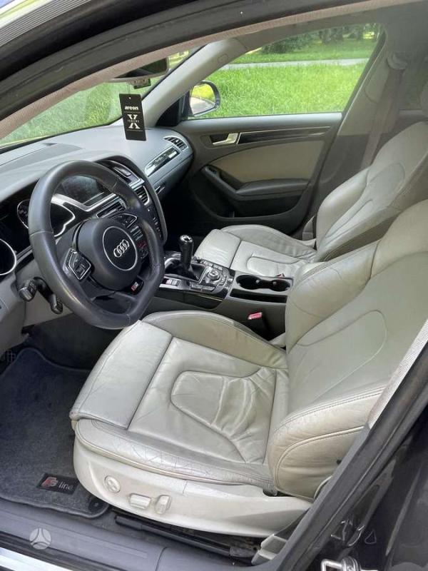 Grey Audi A4 2008 in Klaipeda, with an engine capacity of 1.97 L and mileage of 362 thousand km for 5900 €, photo 9 on AUTOMOTO.COM.LV