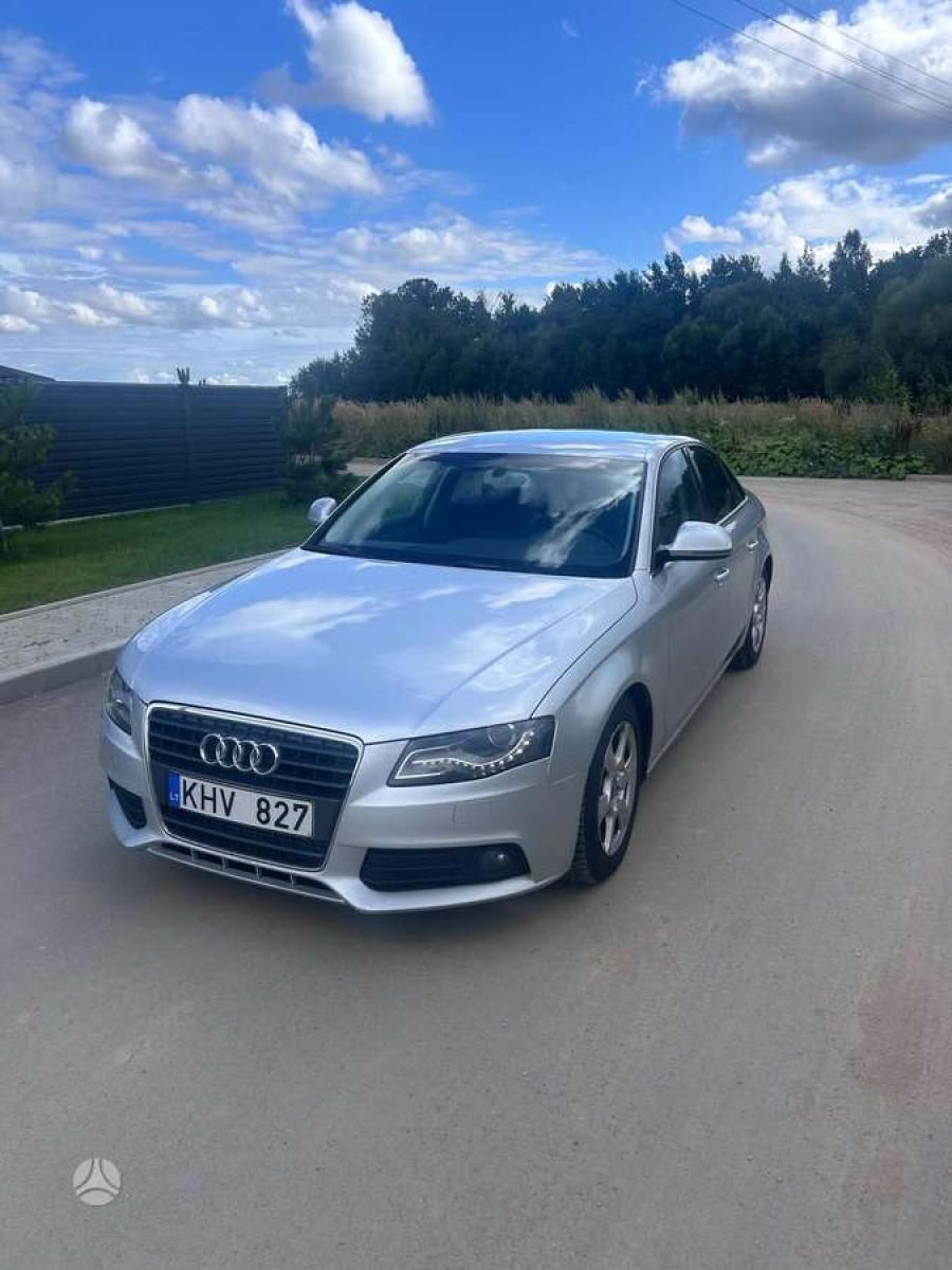 Grey Audi A4 2008 in Kaunas, with an engine capacity of 1.97 L and mileage of 322 thousand km for 4300 €, photo 3 on AUTOMOTO.COM.LV