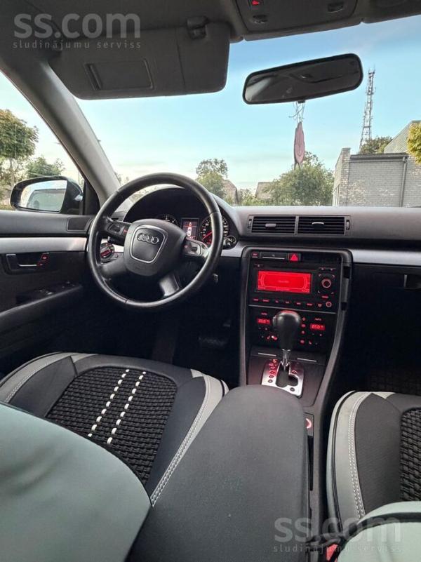 Grey Audi A4 2008 in Kuldiga, with an engine capacity of 2.00 L and mileage of 0 thousand km for 2600 €, photo 8 on AUTOMOTO.COM.LV
