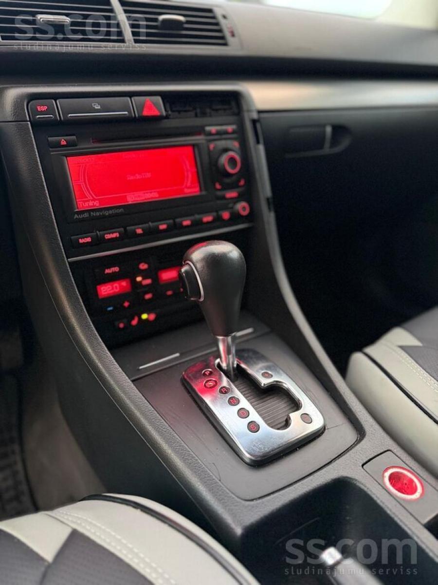 Grey Audi A4 2008 in Kuldiga, with an engine capacity of 2.00 L and mileage of 0 thousand km for 2600 €, photo 10 on AUTOMOTO.COM.LV