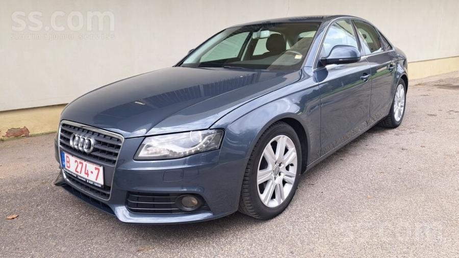 Pelēks Audi A4 2008 Ogre, ar dzinēja tilpumu 1.80 L un nobraukumu 246 tūkst. km par 4950 €, foto 6 vietnē AUTOMOTO.COM.LV