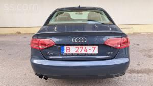 Pelēks Audi A4 2008 Ogre, ar dzinēja tilpumu 1.80 L un nobraukumu 246 tūkst. km par 4950 €, foto 8 vietnē AUTOMOTO.COM.LV