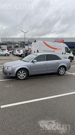 Pelēks Audi A4 2008 Daugavpils, ar dzinēja tilpumu 2.00 L un nobraukumu 477 tūkst. km par 2100 €, foto 3 vietnē AUTOMOTO.COM.LV