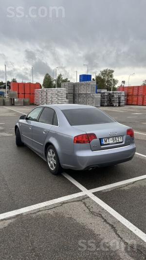 Pelēks Audi A4 2008 Daugavpils, ar dzinēja tilpumu 2.00 L un nobraukumu 477 tūkst. km par 2100 €, foto 5 vietnē AUTOMOTO.COM.LV