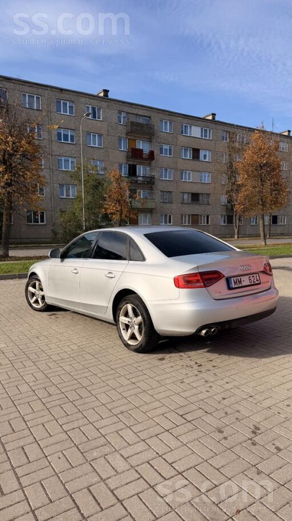 Audi A4 2008 Rēzekne vietnē Pelēks Audi A4 2008 Rēzekne, ar dzinēja tilpumu 2.00 L un nobraukumu 355 tūkst. km par 4200 €, foto 3 vietnē AUTOMOTO.COM.LV