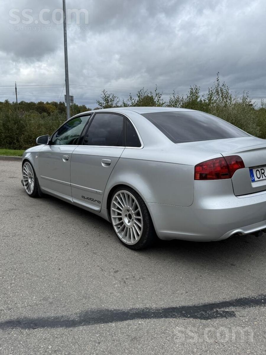 Pelēks Audi A4 2008 Jelgava, ar dzinēja tilpumu 2.00 L un nobraukumu 507 tūkst. km par 4550 €, foto 8 vietnē AUTOMOTO.COM.LV