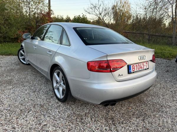 Grey Audi A4 2008 in Tukums, with an engine capacity of 1.80 L and mileage of 202 thousand km for 4990 €, photo 10 on AUTOMOTO.COM.LV