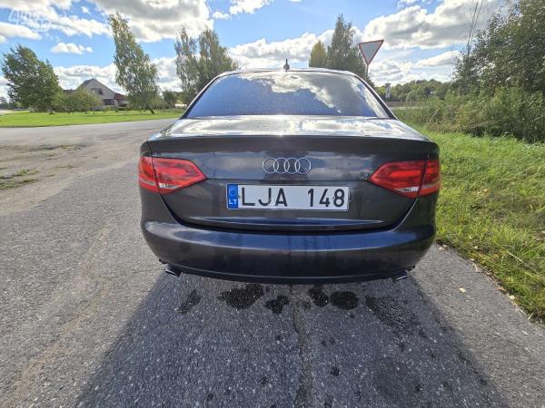 Grey Audi A4 2008 in Akmene, with an engine capacity of 2.70 L and mileage of 349 thousand km for 4250 €, photo 7 on AUTOMOTO.COM.LV