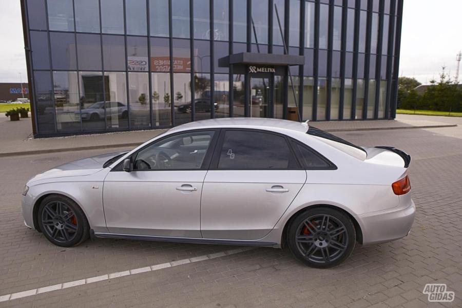 Grey Audi A4 2008 in Kaunas, with an engine capacity of 2.00 L and mileage of 372 thousand km for 5690 €, photo 6 on AUTOMOTO.COM.LV