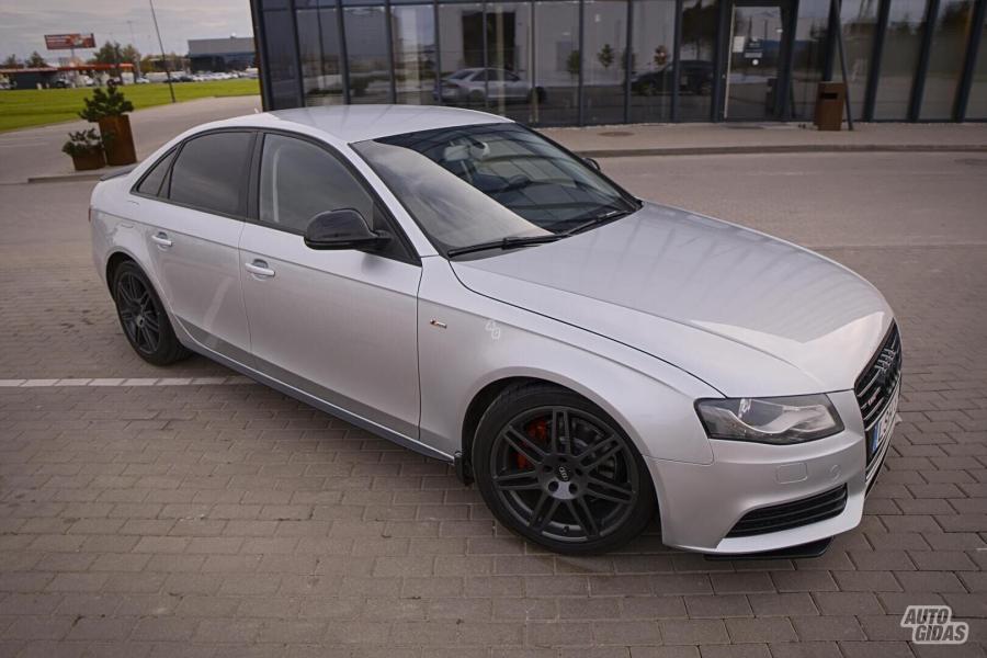 Grey Audi A4 2008 in Kaunas, with an engine capacity of 2.00 L and mileage of 372 thousand km for 5690 €, photo 7 on AUTOMOTO.COM.LV