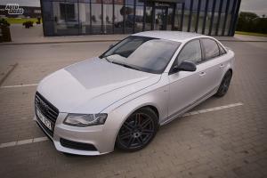 Grey Audi A4 2008 in Kaunas, with an engine capacity of 2.00 L and mileage of 372 thousand km for 5690 €, photo 10 on AUTOMOTO.COM.LV