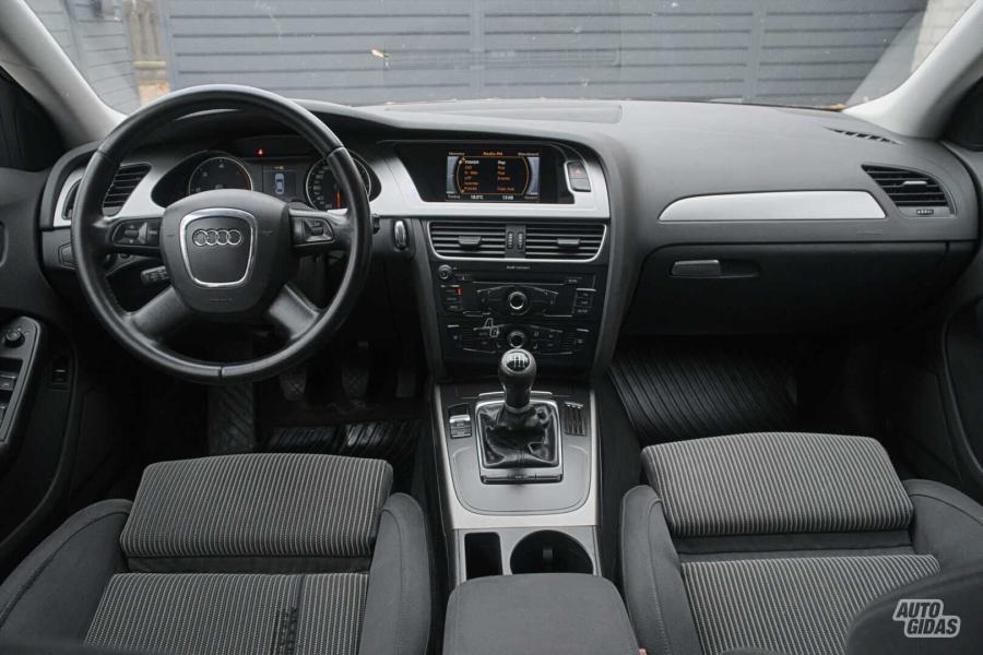 Grey Audi A4 2008 in Kaunas, with an engine capacity of 2.00 L and mileage of 372 thousand km for 5690 €, photo 12 on AUTOMOTO.COM.LV