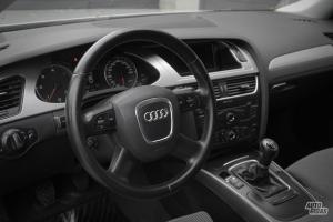 Grey Audi A4 2008 in Kaunas, with an engine capacity of 2.00 L and mileage of 372 thousand km for 5690 €, photo 16 on AUTOMOTO.COM.LV