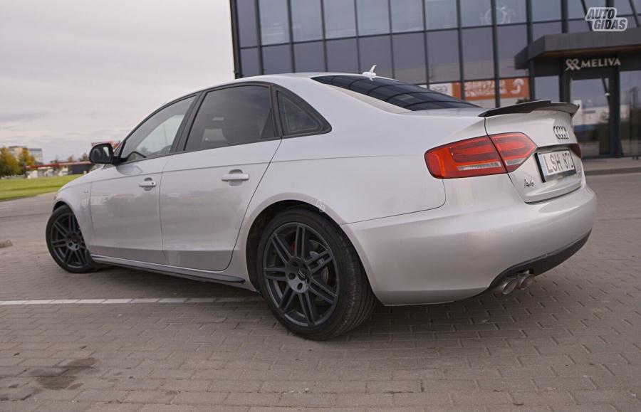 Grey Audi A4 2008 in Kaunas, with an engine capacity of 2.00 L and mileage of 372 thousand km for 5690 €, photo 22 on AUTOMOTO.COM.LV