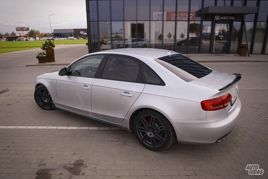 Grey Audi A4 2008 in Kaunas, with an engine capacity of 2.00 L and mileage of 372 thousand km for 5690 €, photo 25 on AUTOMOTO.COM.LV