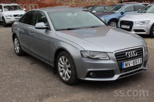 Grey Audi A4 2008 in Liepaja, with an engine capacity of 2.70 L and mileage of 223 thousand km for 4850 €, photo 1 on AUTOMOTO.COM.LV