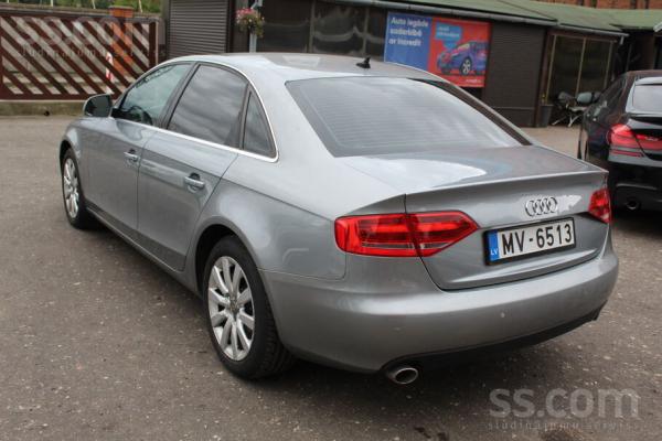 Grey Audi A4 2008 in Liepaja, with an engine capacity of 2.70 L and mileage of 223 thousand km for 4850 €, photo 4 on AUTOMOTO.COM.LV
