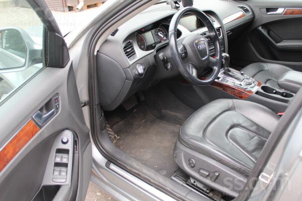 Grey Audi A4 2008 in Liepaja, with an engine capacity of 2.70 L and mileage of 223 thousand km for 4850 €, photo 6 on AUTOMOTO.COM.LV