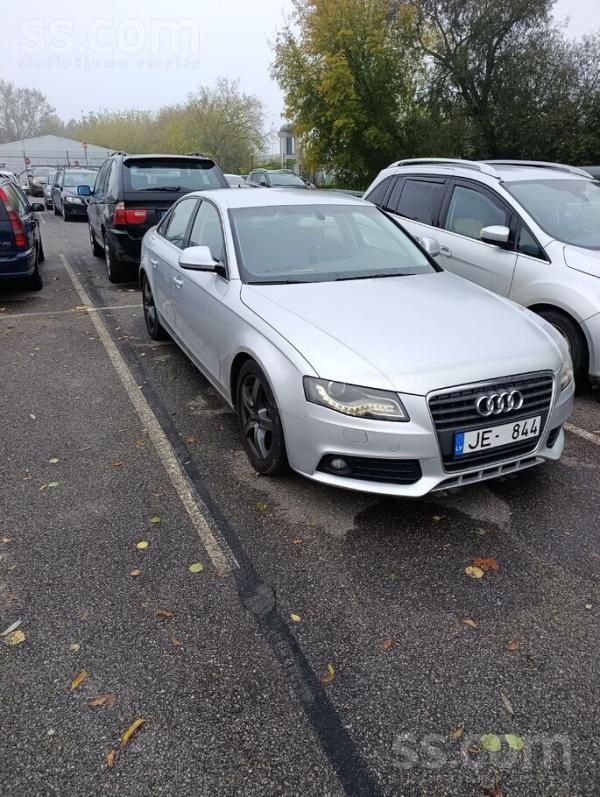 Pelēks Audi A4 2008 Rīga, ar dzinēja tilpumu 2.00 L un nobraukumu 268 tūkst. km par 3950 €, foto 1 vietnē AUTOMOTO.COM.LV