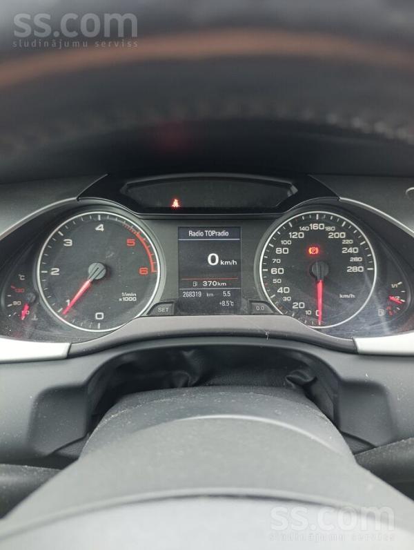 Pelēks Audi A4 2008 Rīga, ar dzinēja tilpumu 2.00 L un nobraukumu 268 tūkst. km par 3950 €, foto 5 vietnē AUTOMOTO.COM.LV
