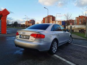 Pelēks Audi A4 2009 Klaipėda, ar dzinēja tilpumu 1.98 L un nobraukumu 230 tūkst. km par 6300 €, foto 4 vietnē AUTOMOTO.COM.LV