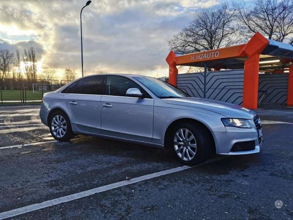 Grey Audi A4 2009 in Klaipeda, with an engine capacity of 1.98 L and mileage of 230 thousand km for 6300 €, photo 5 on AUTOMOTO.COM.LV