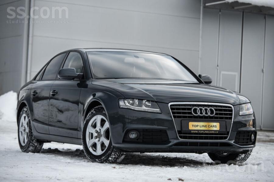 Grey Audi A4 2009 in Tukums, with an engine capacity of 2.00 L and mileage of 0 thousand km for 5500 €, photo 1 on AUTOMOTO.COM.LV