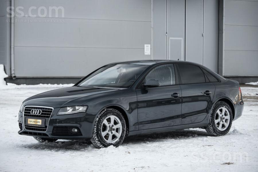 Grey Audi A4 2009 in Tukums, with an engine capacity of 2.00 L and mileage of 0 thousand km for 5500 €, photo 7 on AUTOMOTO.COM.LV